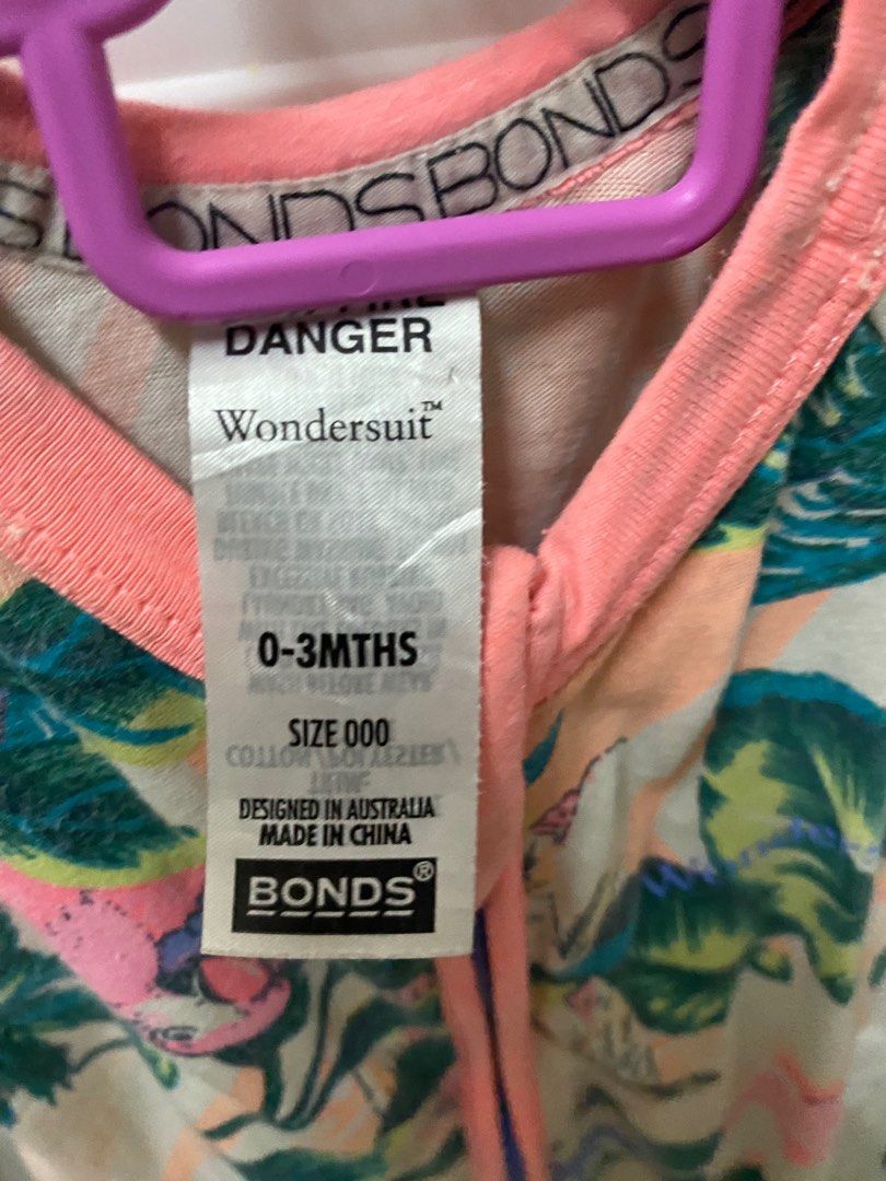 Pijamas bonds wondersuit, Babies & Kids, Babies & Kids Fashion on Carousell