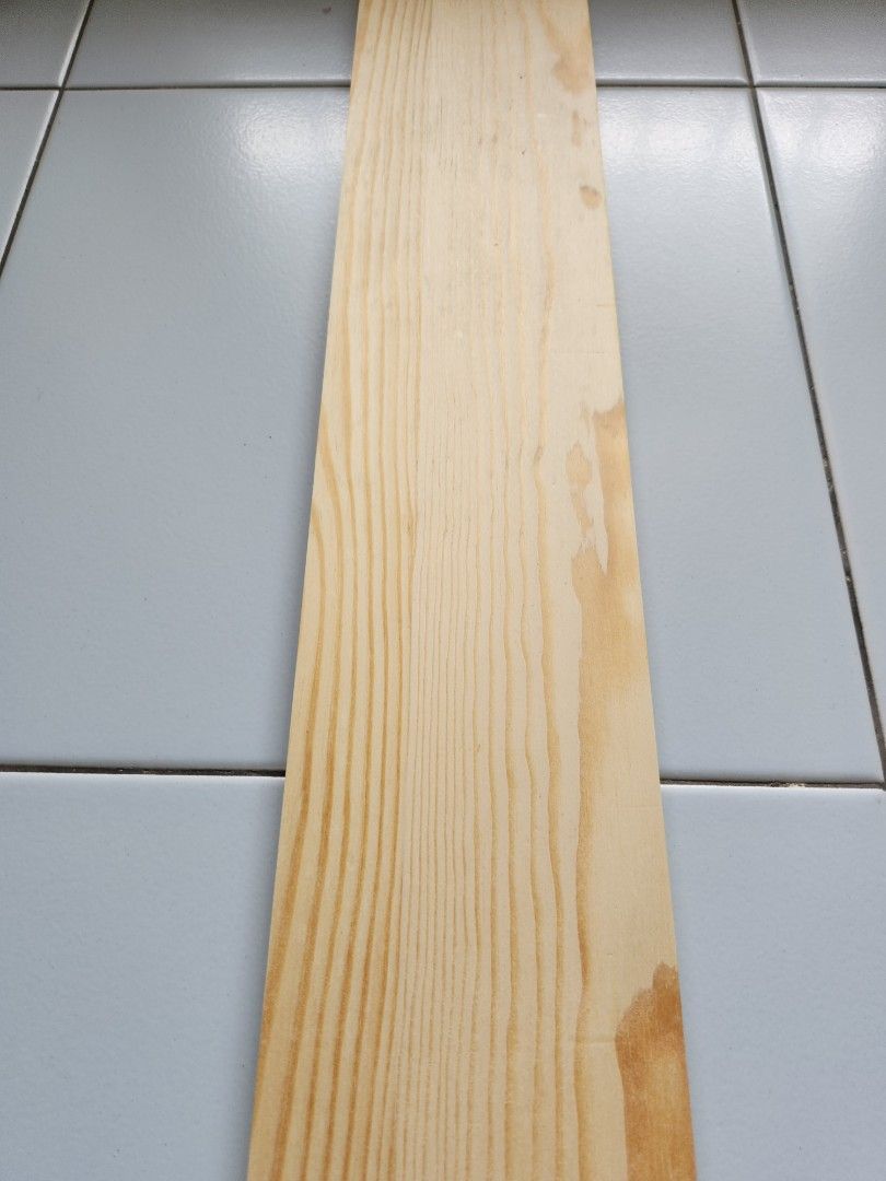Pinewood Plank 1000mm x 100mm x 10mm, Hobbies & Toys, Stationery ...