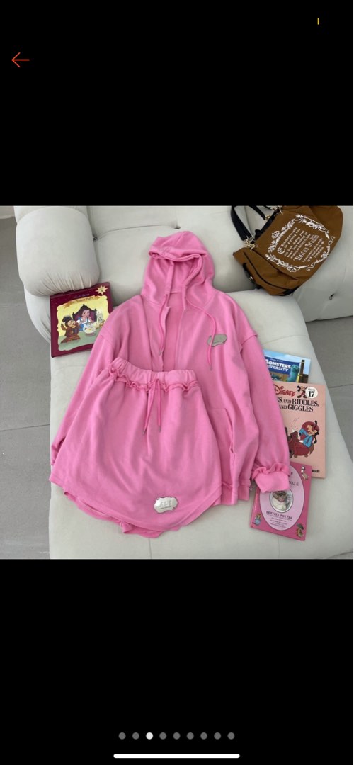 Dear Vidal - Pink Skort and Jacket Set (inner not included) on Carousell