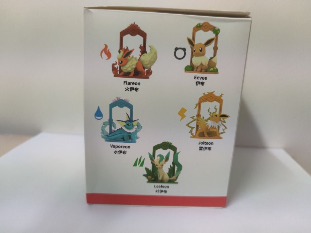 Pokemon Eevee Garage Kit Mystery toy box (Glaceon), Hobbies & Toys ...