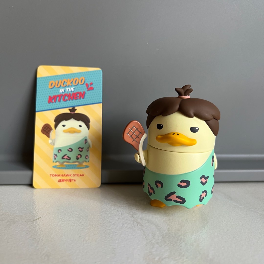 POPMART Duckoo in the Kitchen: Tomahawk Steak, Hobbies & Toys, Toys ...