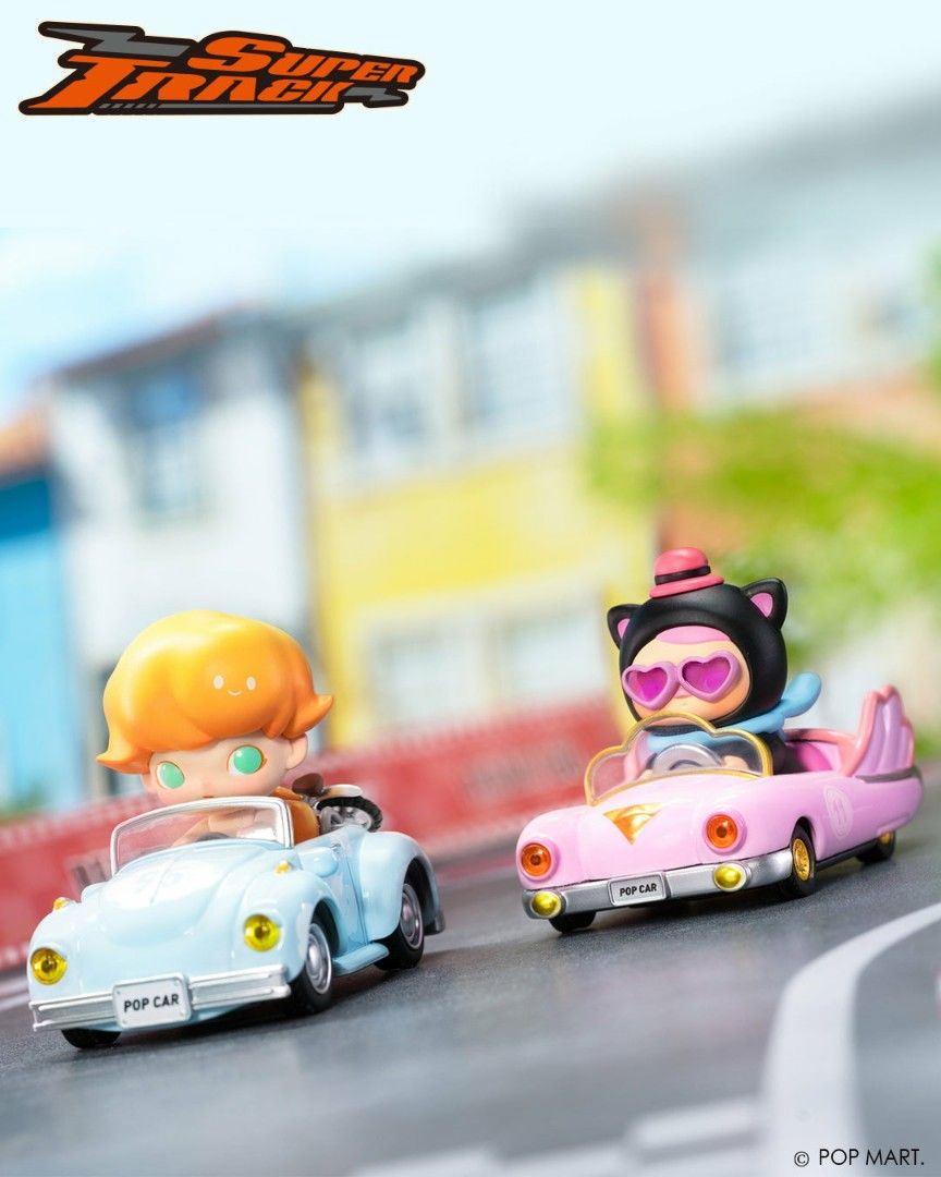 [POPMART] POPMART FAST TRACK POPCAR SUPER TRACK SERIES FULL SET AND ...