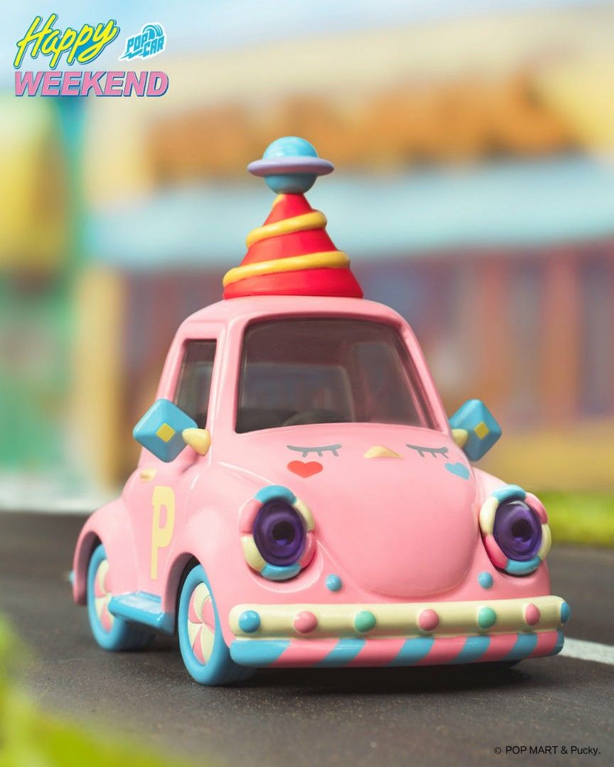 [POPMART] POPMART POPCAR HAPPY WEEKEND SERIES FULL SET AND INDIVIDUAL ...