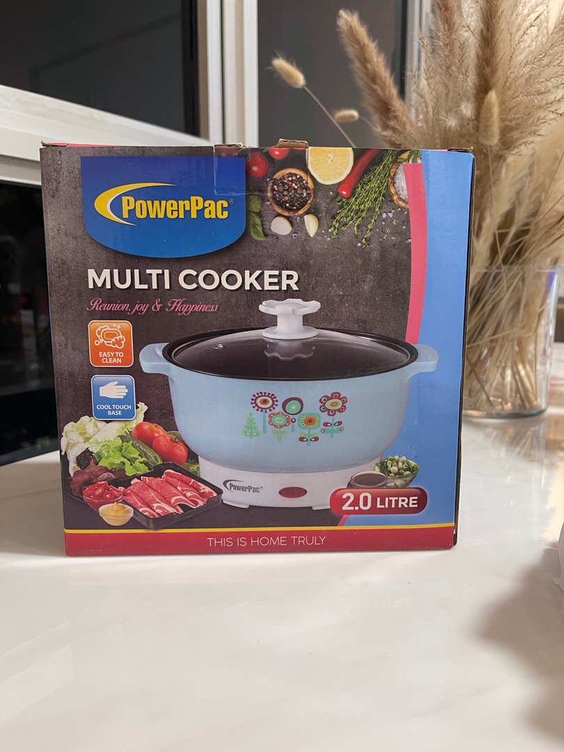 PowerPac 2L Electric Steamboat Multi cooker, TV & Home Appliances, Kitchen Appliances, Cookers ...