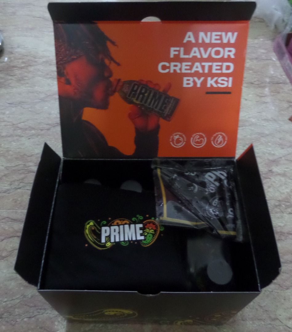 PRIME Hydration KSI LIMITED EDITION BUNDLE SET, Food & Drinks ...