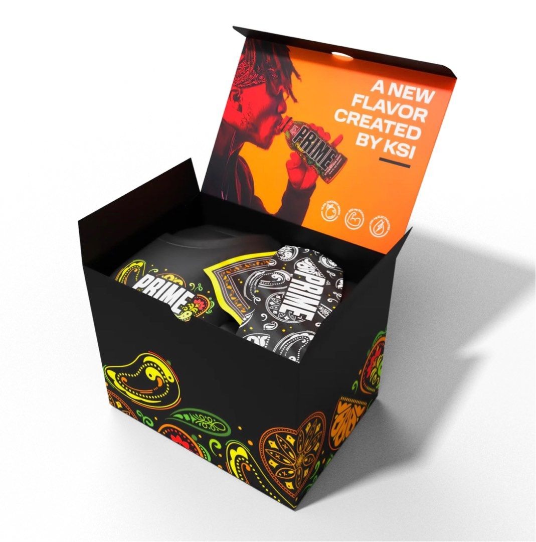 PRIME Hydration KSI LIMITED EDITION BUNDLE SET, Food & Drinks ...