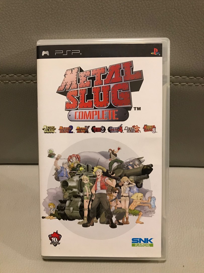 PSP Metal Slug Complete 合集, 電子遊戲, 電子遊戲, PlayStation - Carousell