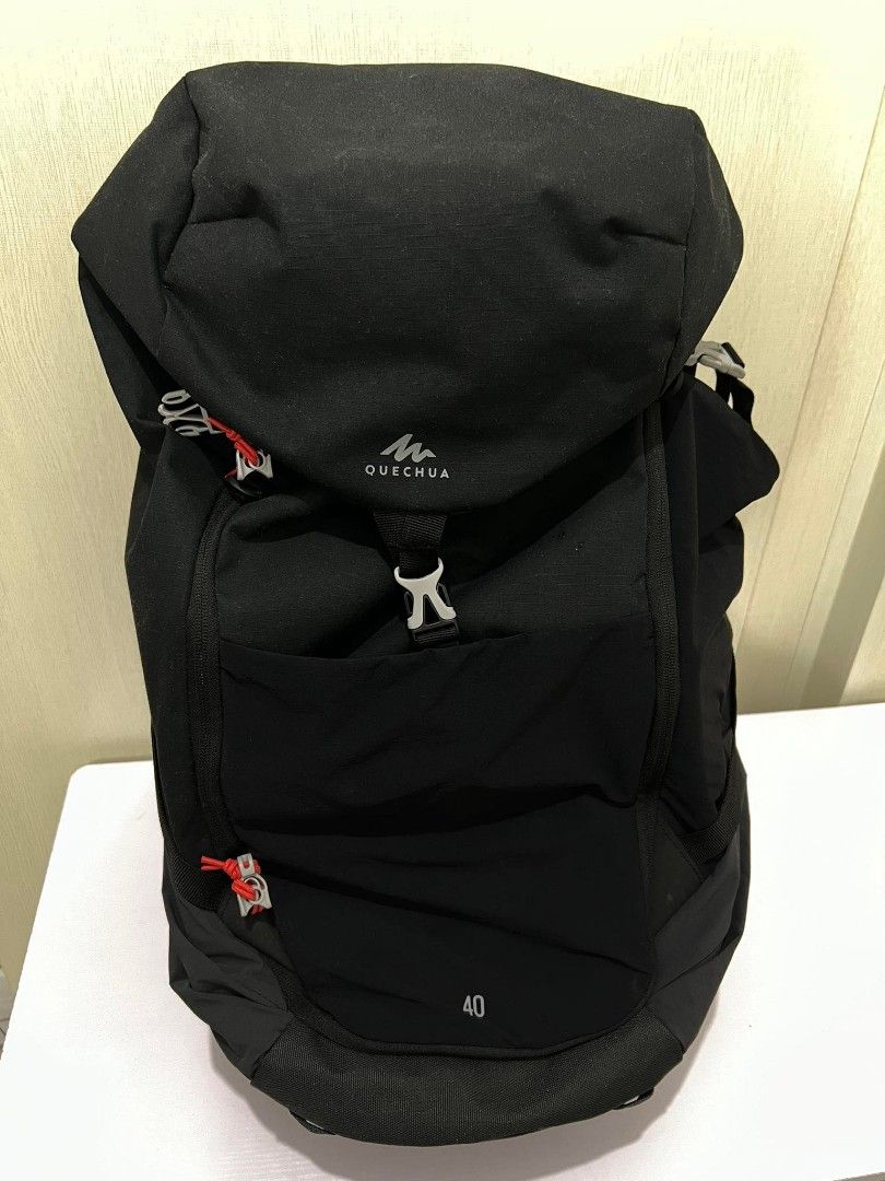 Quechua MH500 40L Mountain Hiking Backpack on Carousell