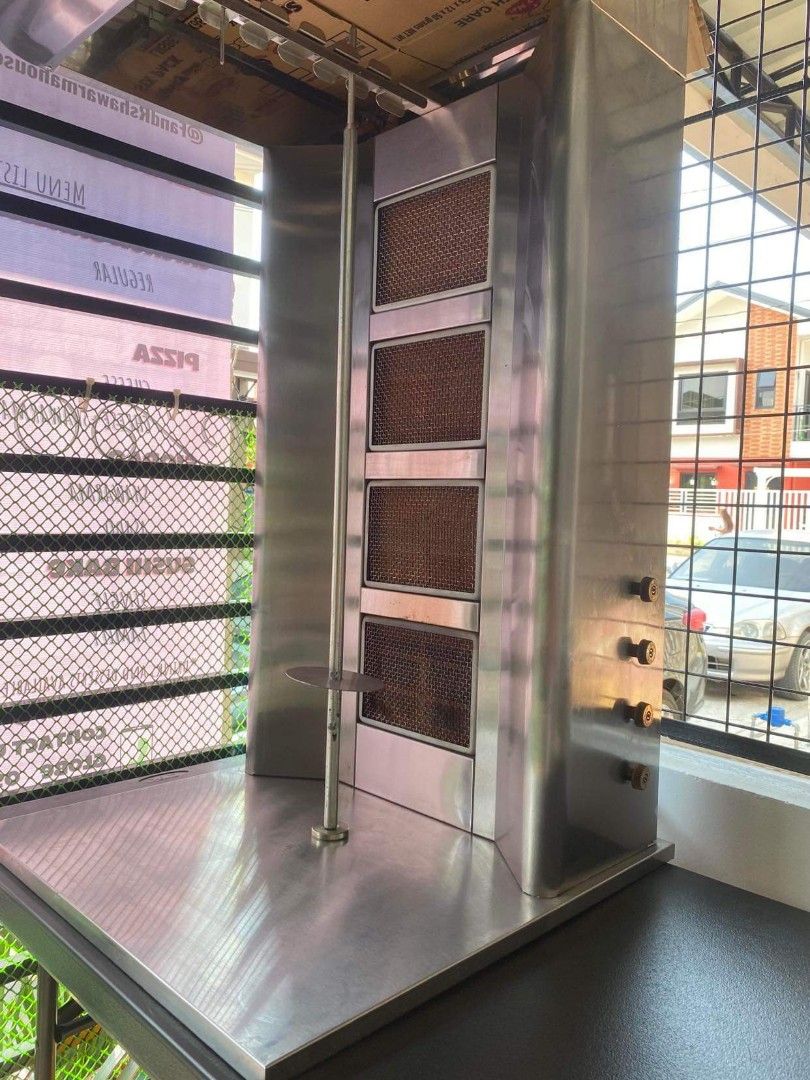 ALKANAA REAL SHAWARMA MACHINE GAS OPERATED 4 Burner, TV & Home ...