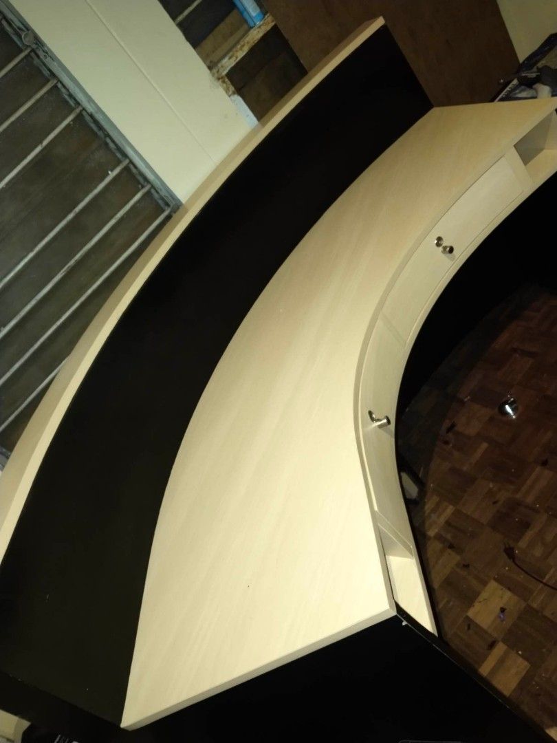 Reception Staff Counter, Furniture & Home Living, Office Furniture ...