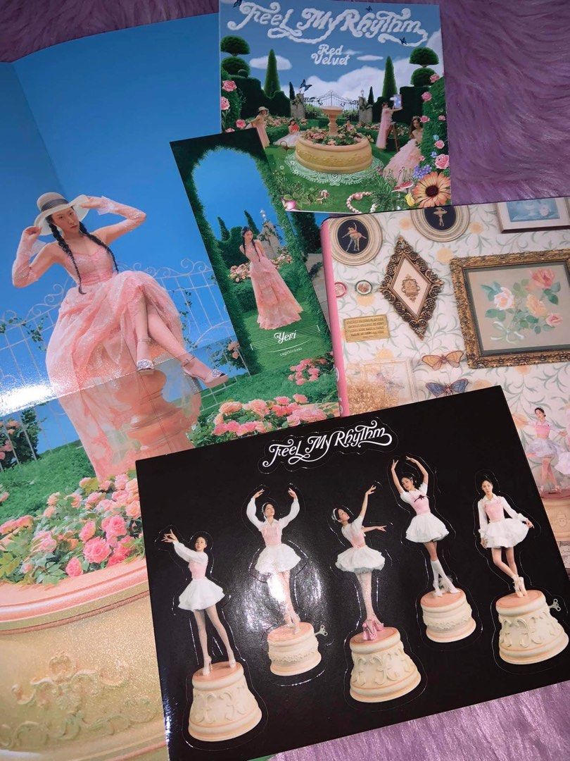 RED VELVET OFFICIAL Feel My Rhythm Sealed Album with inclusions ...