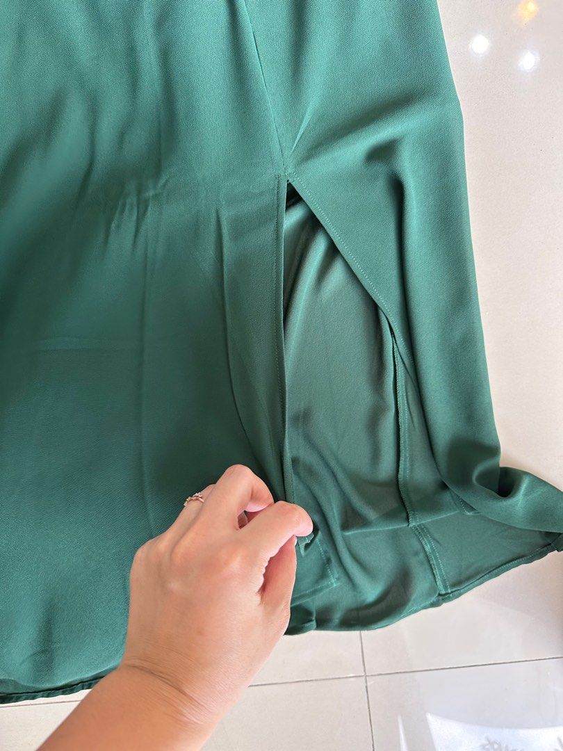 Reformation inspired cami split dress, Women's Fashion, Dresses & Sets ...