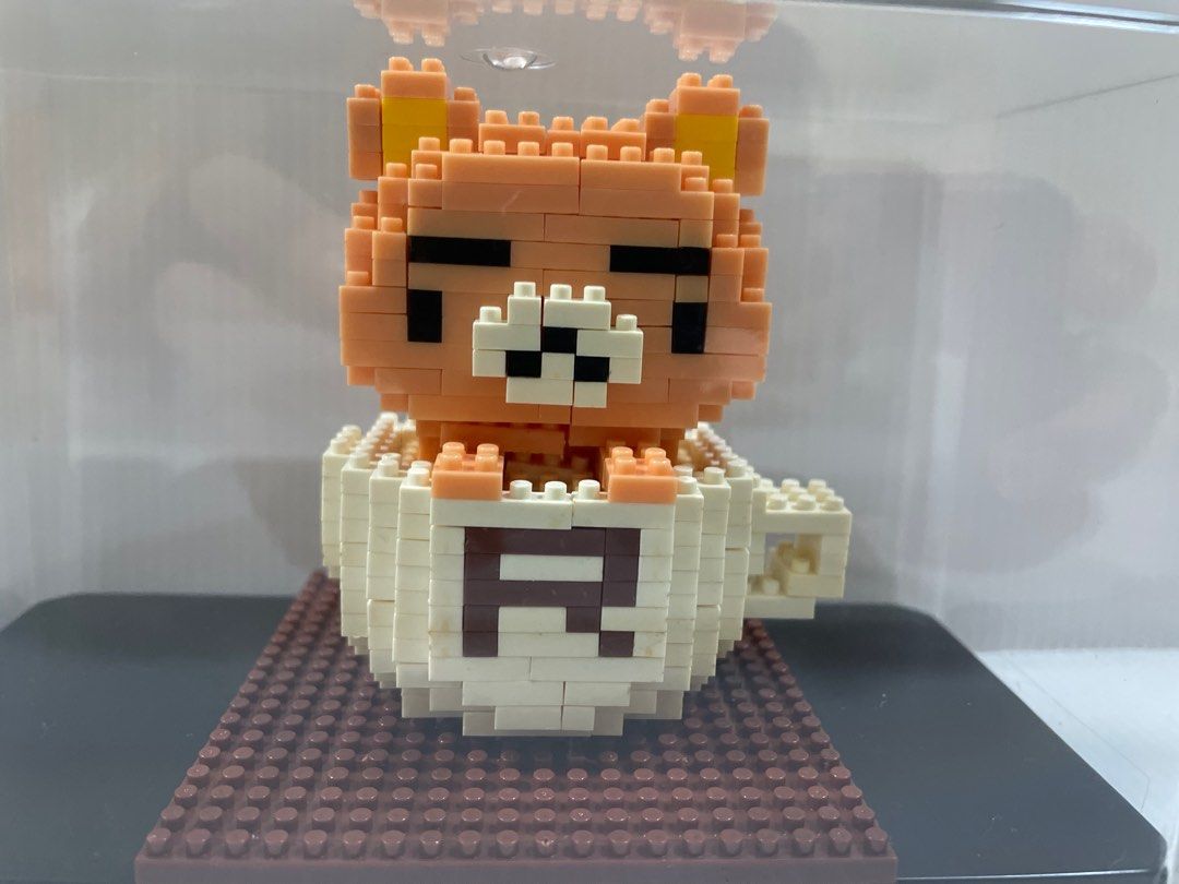 rilakkuma lego nano block with case, Hobbies & Toys, Toys & Games on ...