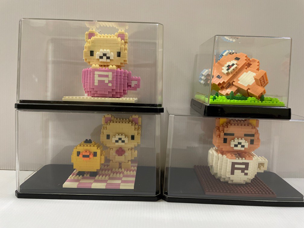 rilakkuma lego nano block with case, Hobbies & Toys, Toys & Games on ...
