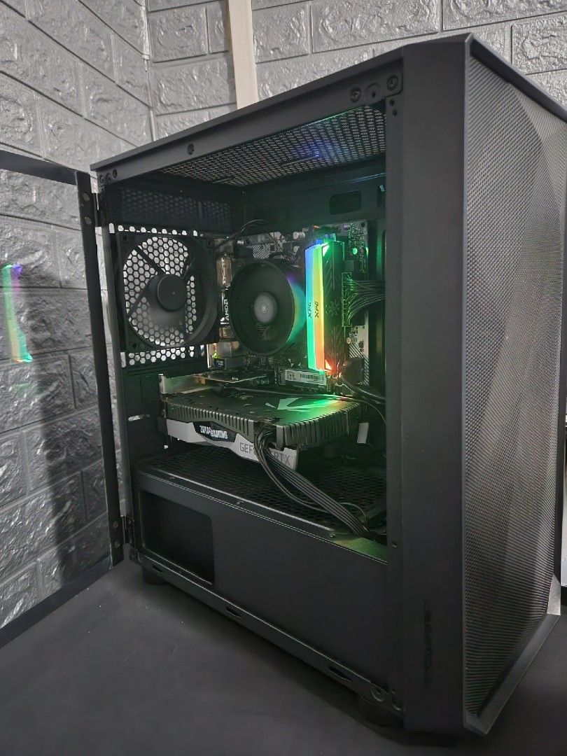 RTX 2060 Super Ryzen 5 3500 16GB RAM SSD RGB Gaming PC Aftershock ...