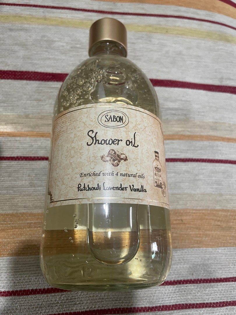 【SABON】經典沐浴油500ml PLV 送壓頭, 香水、美妝、保養, 身體清潔保養, 沐浴清潔相關在旋轉拍賣