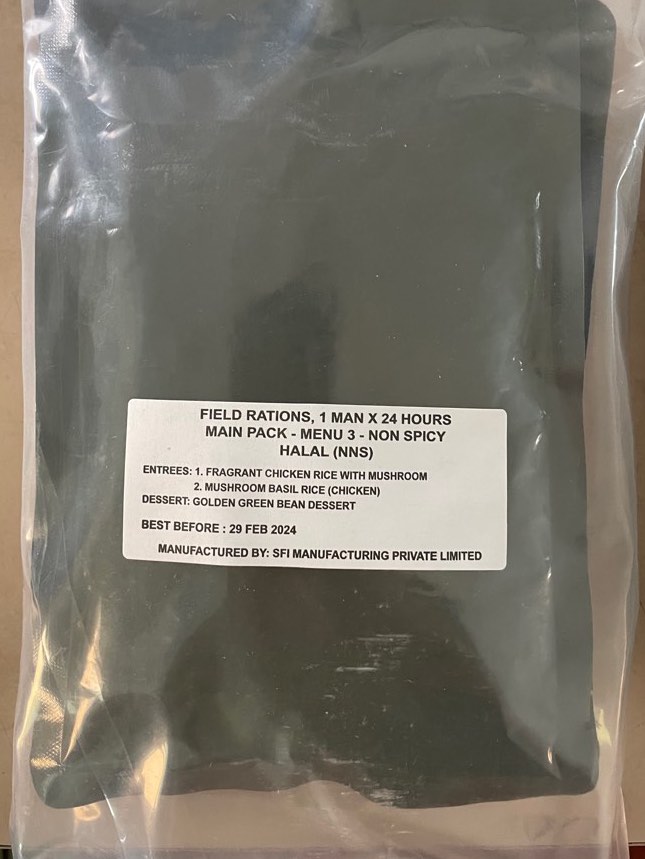 Combat/Field Ration - 24hs, Food & Drinks, Packaged & Instant Food on ...