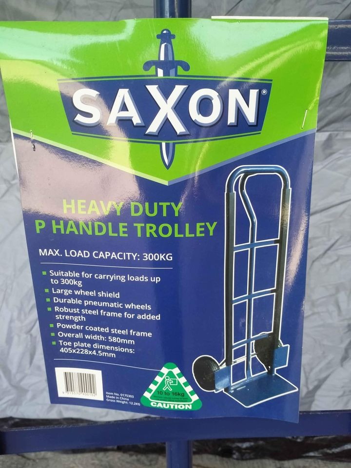 Saxon Heavy Duty P Handle Trolley on Carousell