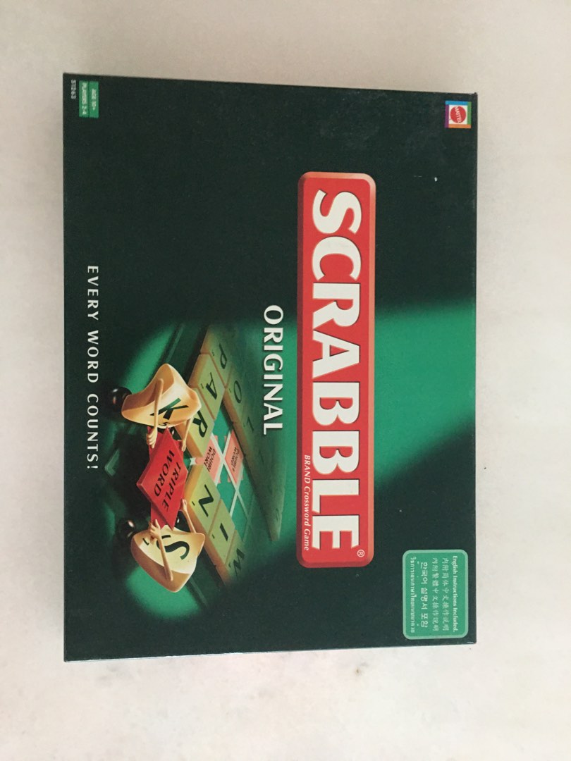 Scrabble (Original), Hobbies & Toys, Toys & Games on Carousell