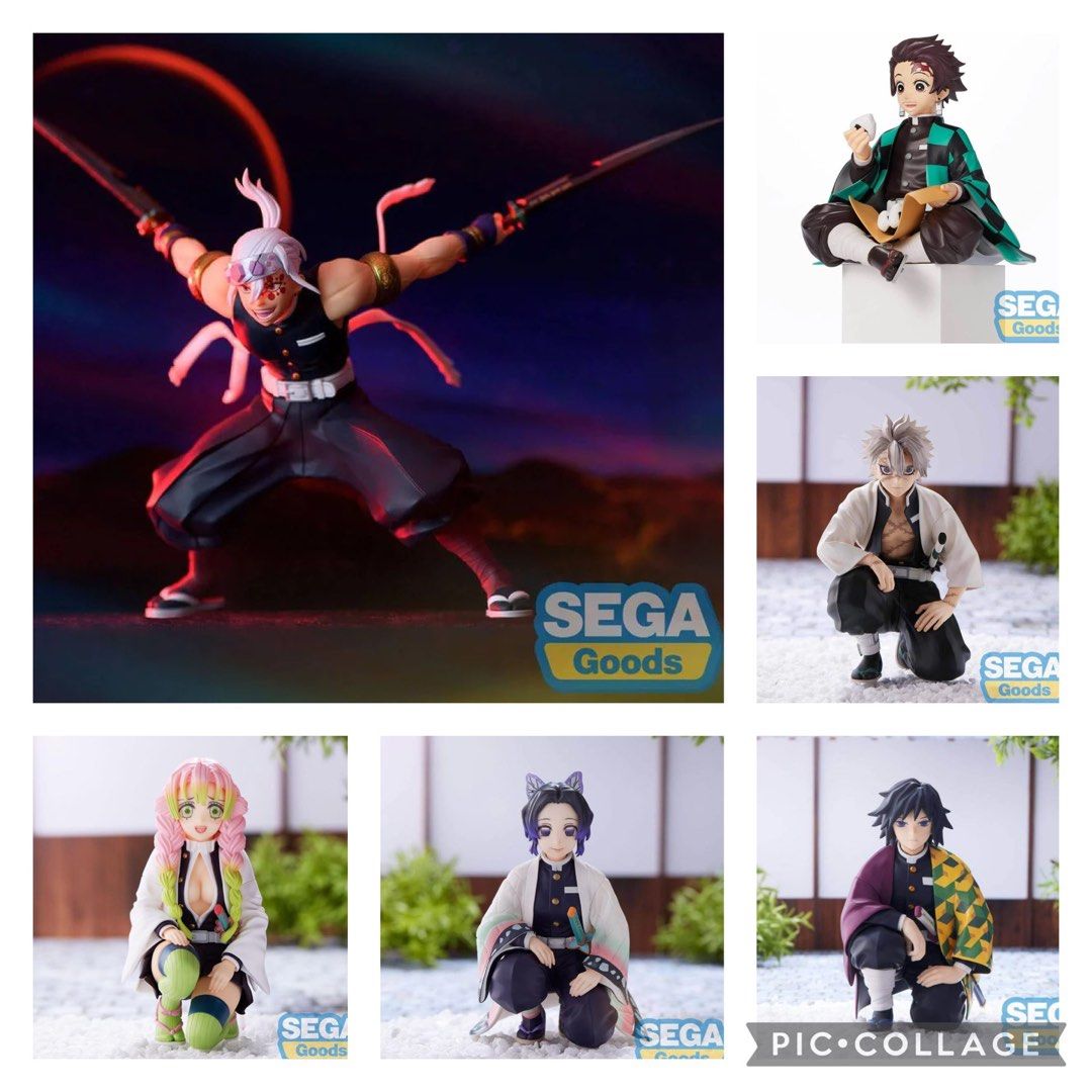 SEGA Original Demon Slayer Kimetsu No Yaiba Giyu Tanjiro Shinobu ...