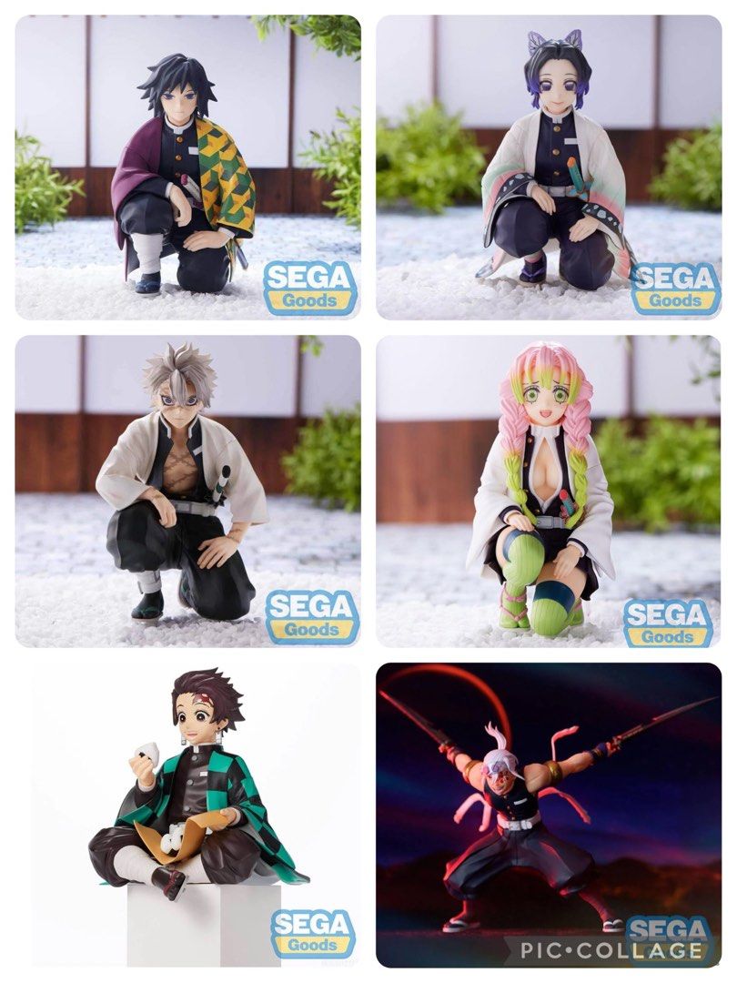 SEGA Original Demon Slayer Kimetsu No Yaiba Giyu Tanjiro Shinobu ...