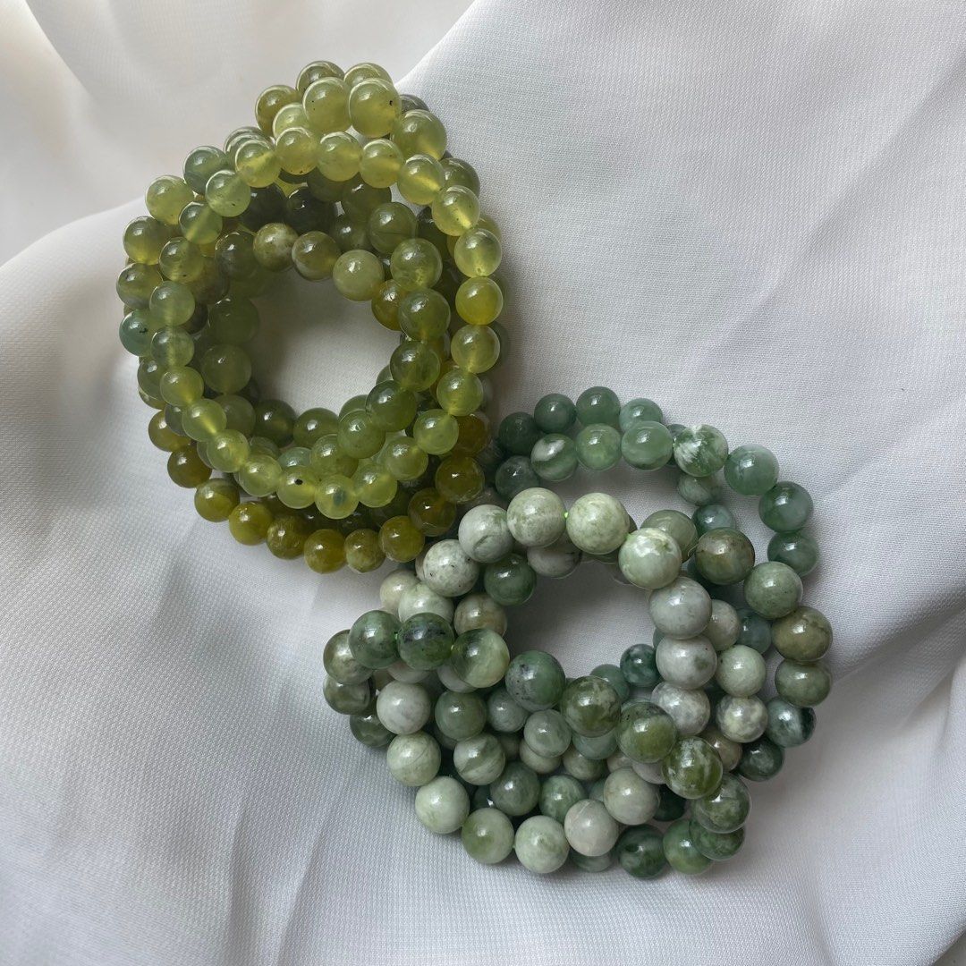 Serpentine Jade, Women's Fashion, Jewelry & Organisers, Bracelets on ...