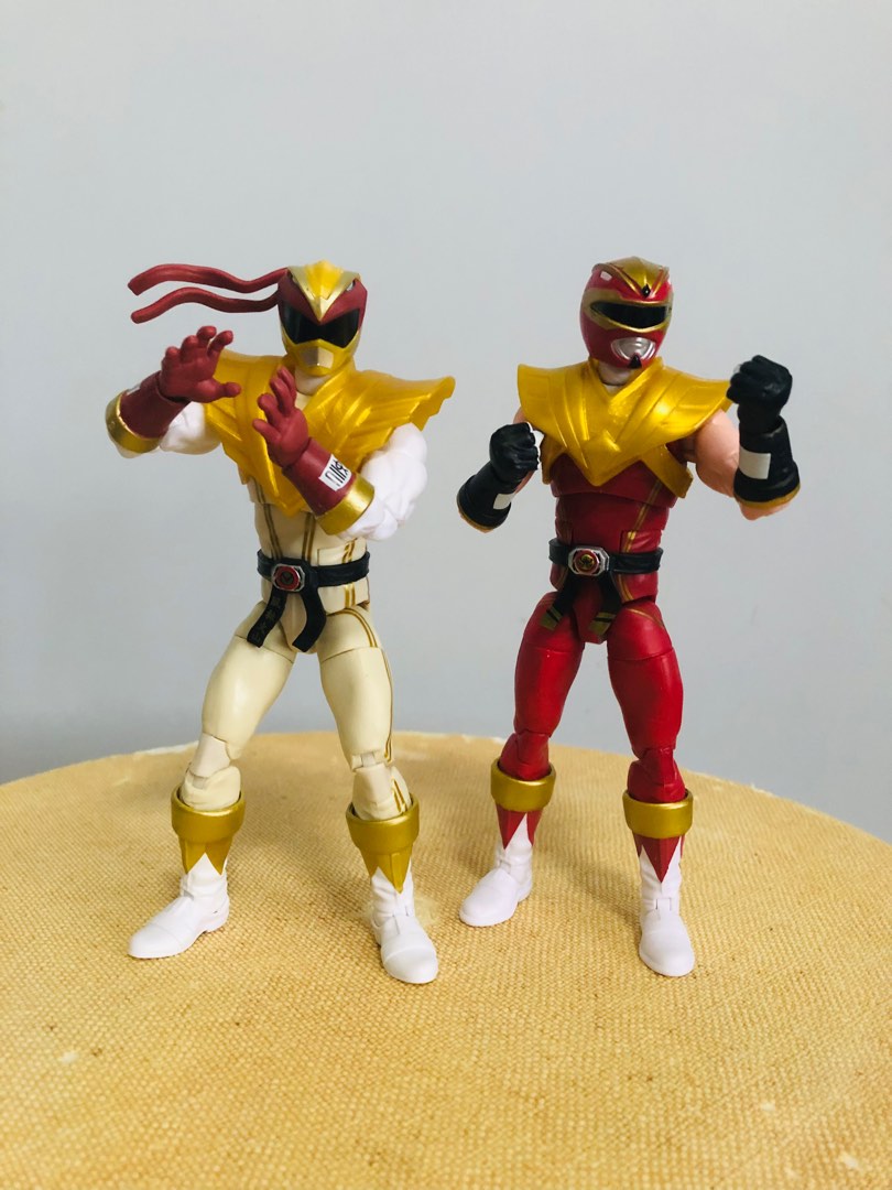 (SET) Power Rangers Street Fighter Ryu and Ken, Hobbies & Toys, Toys ...