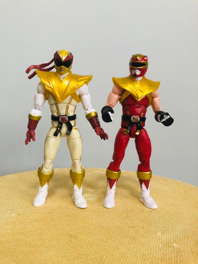 (SET) Power Rangers Street Fighter Ryu and Ken, Hobbies & Toys, Toys ...