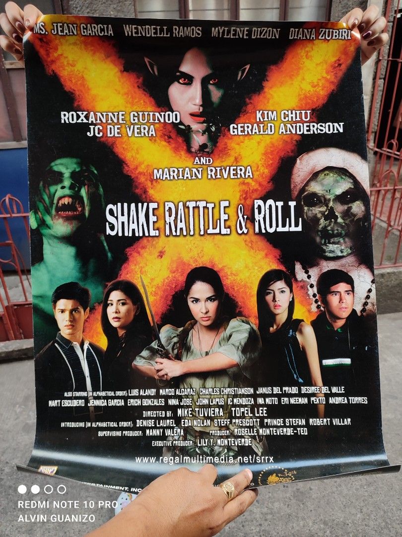 Shake Rattle & Roll original movie poster on Carousell