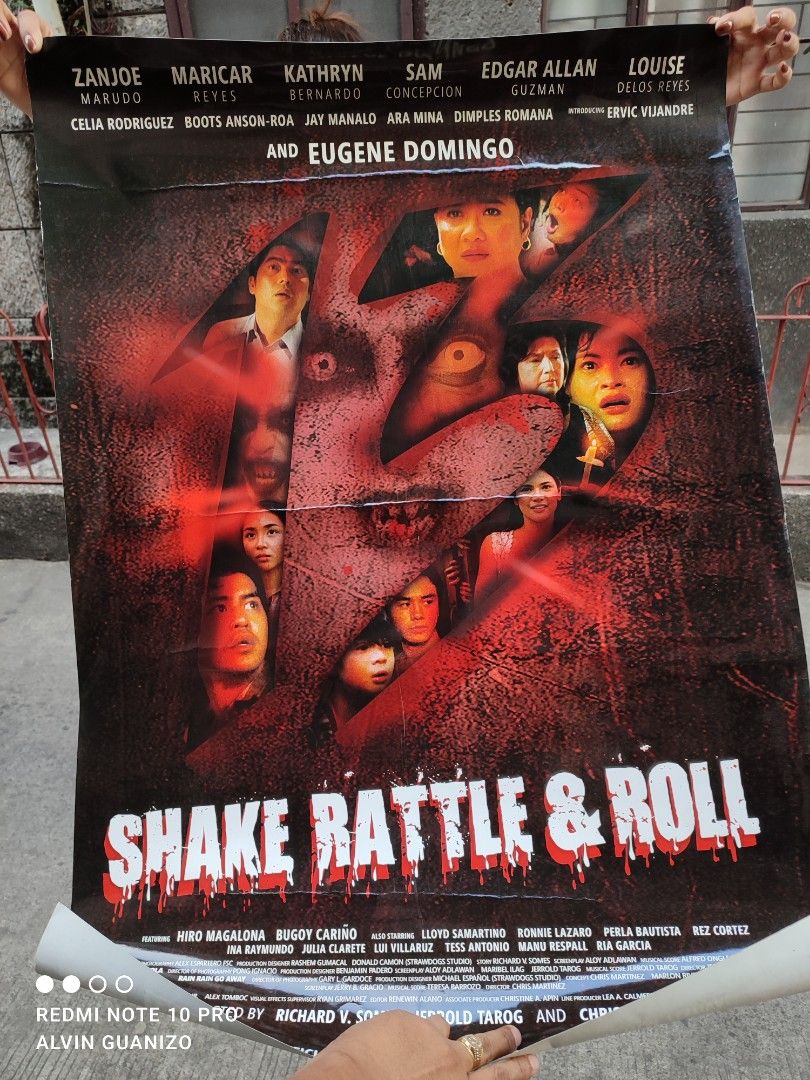 Shake Rattle & Roll original movie poster on Carousell