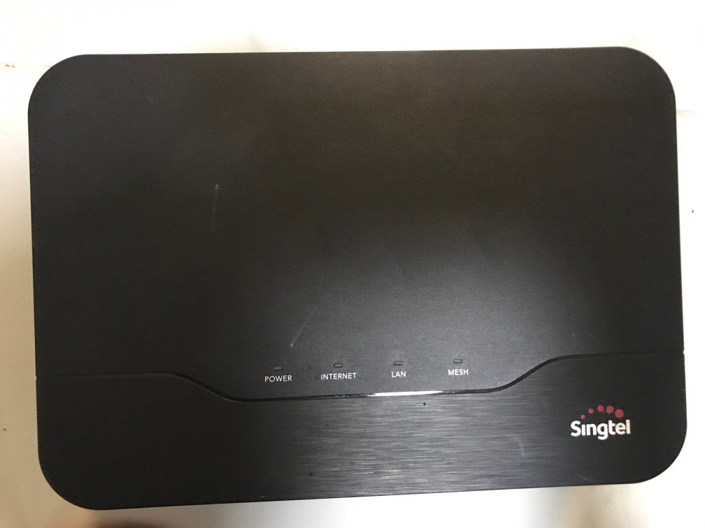 Singtel Mesh Router, Computers & Tech, Parts & Accessories, Networking ...