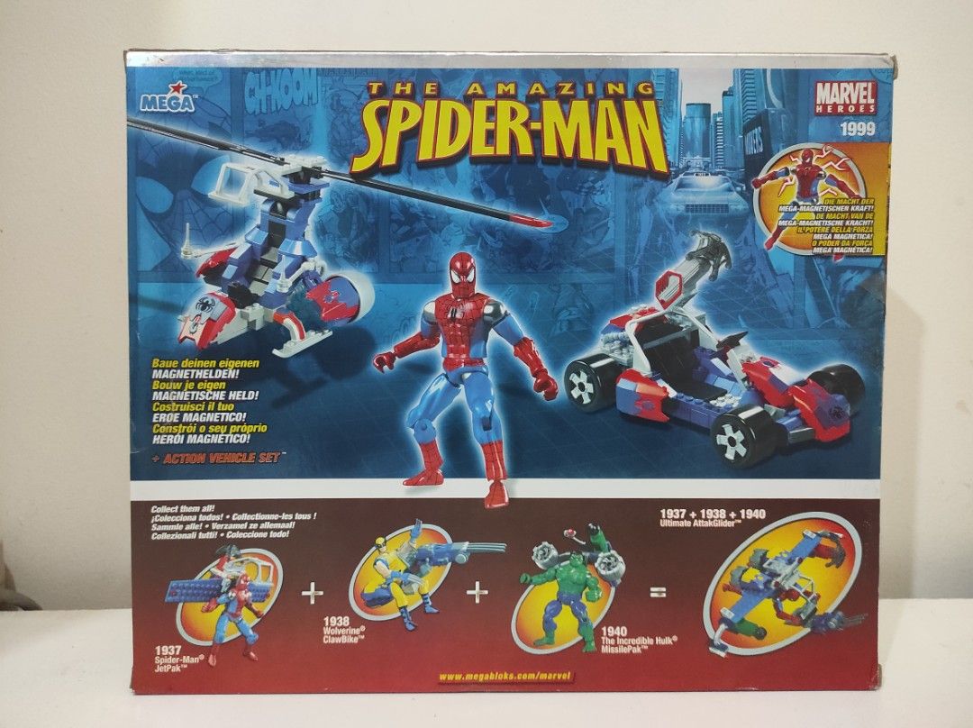 Spider-Man Marvel Mega Blok, Toys & Collectibles, Mainan di Carousell