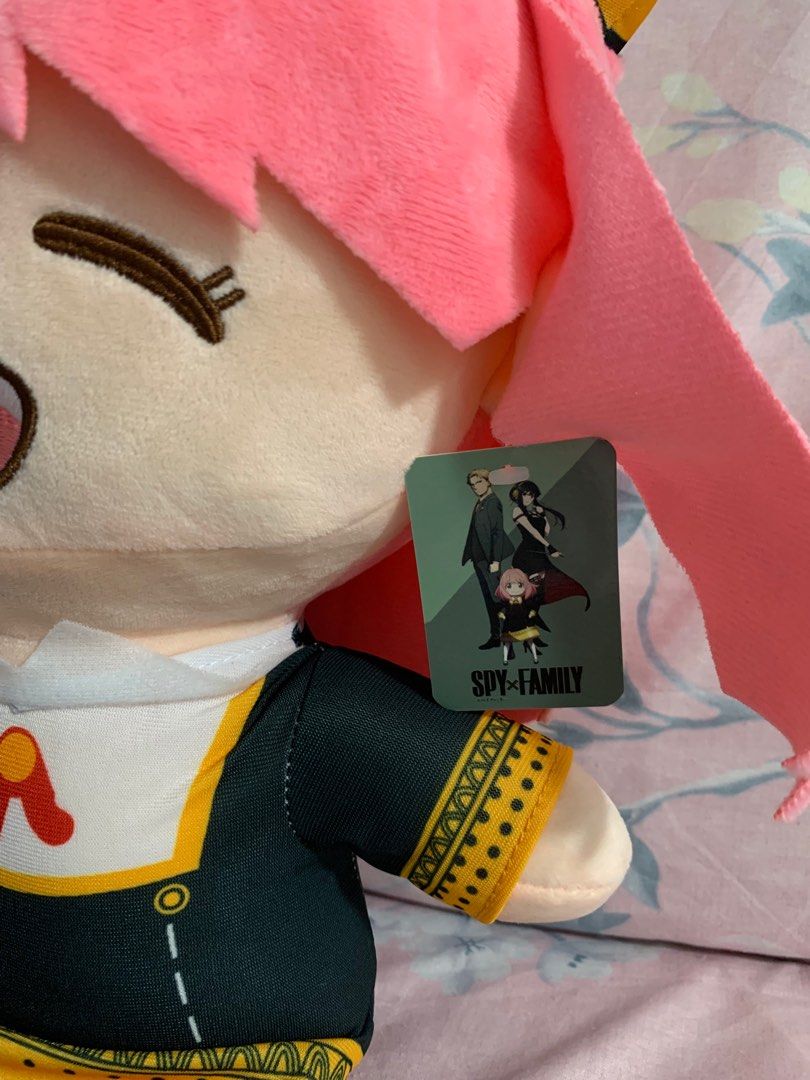 Spy x family anya plush plushie official anime merch, Hobbies & Toys ...
