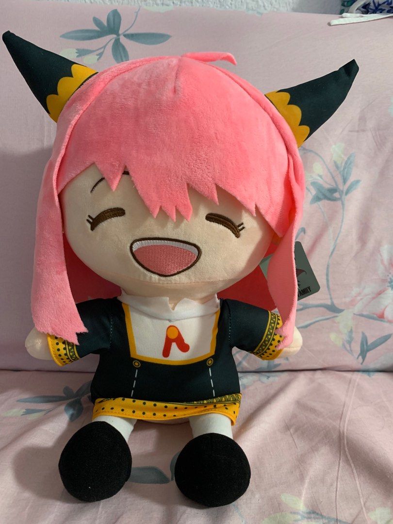 Spy x family anya plush plushie official anime merch, Hobbies & Toys ...