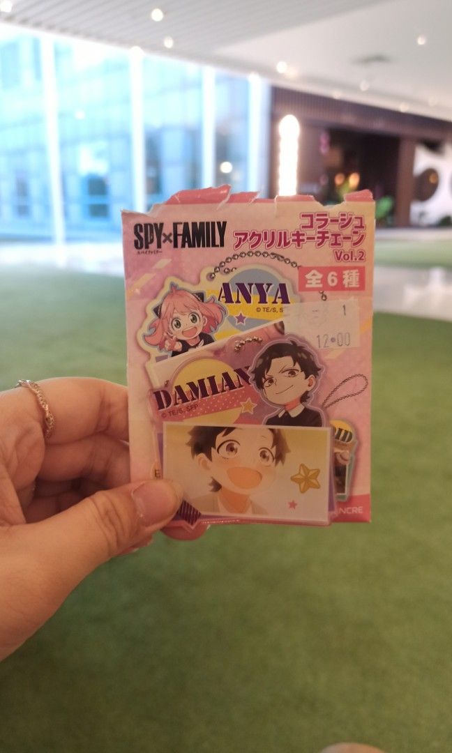 Spy x Family Damian Acrylic Keychain, Hobbies & Toys, Memorabilia ...