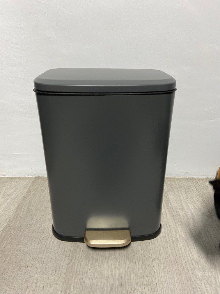Stainless Steel Soft Closing dustbin, Furniture & Home Living, Cleaning ...