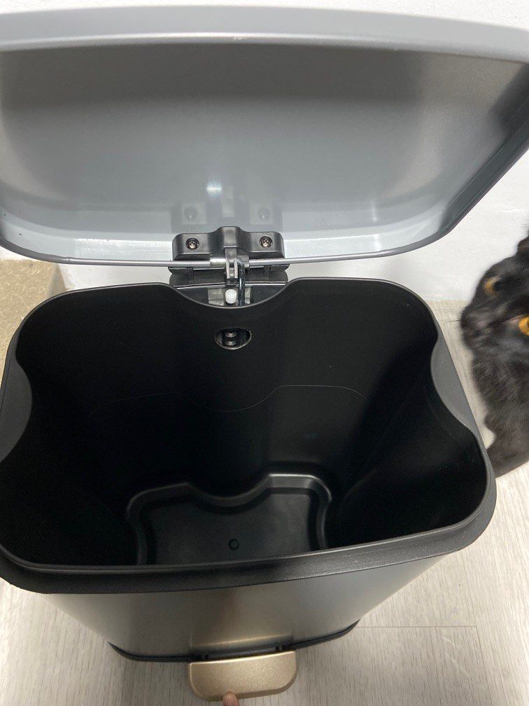 Stainless Steel Soft Closing dustbin, Furniture & Home Living, Cleaning ...