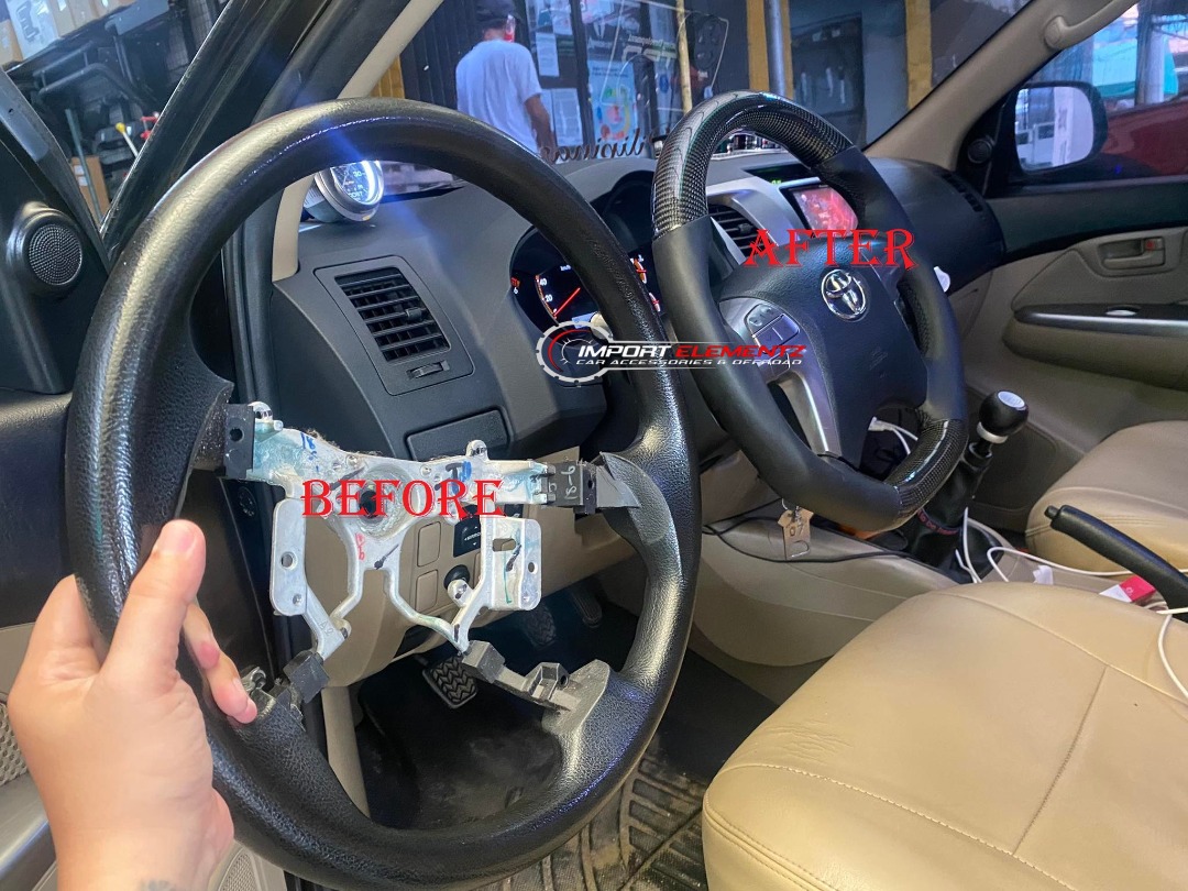 steering wheel fortuner old, Car Parts & Accessories, Body Parts and ...