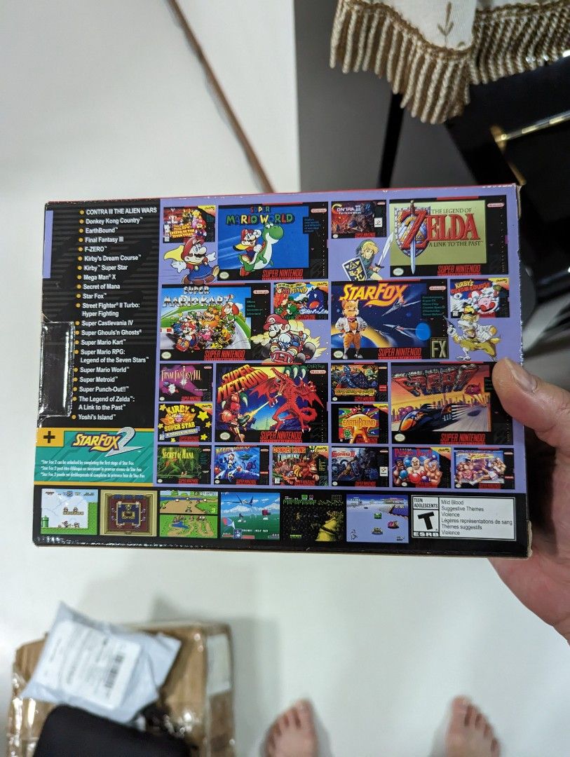 Super Nintendo mini classic edition, Video Gaming, Video Game Consoles ...