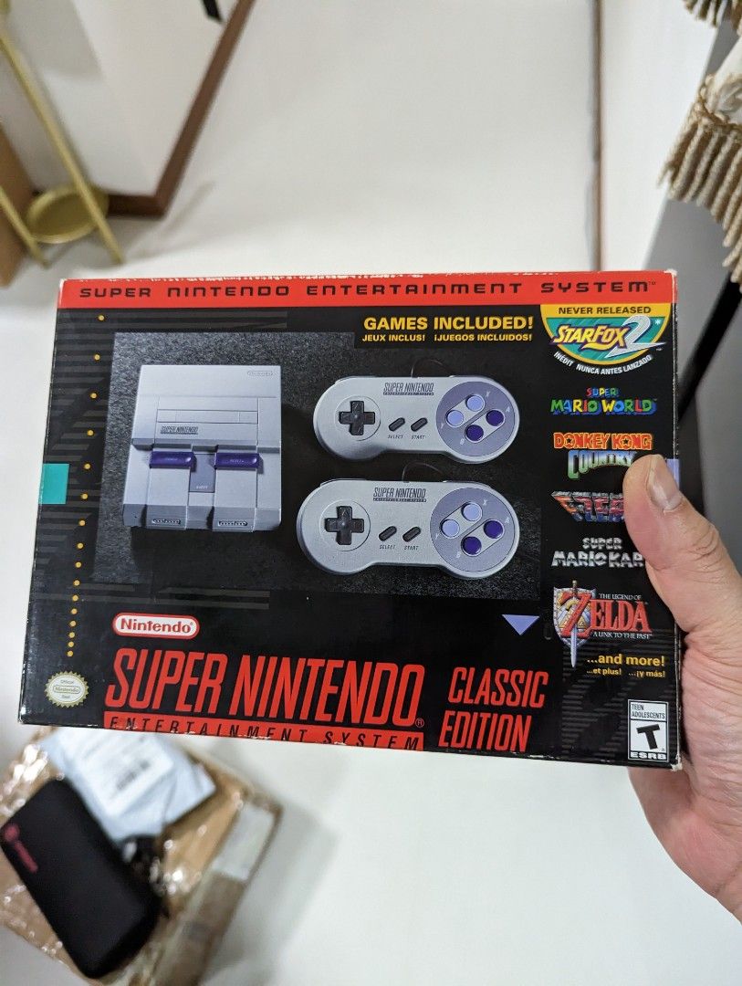 Super Nintendo mini classic edition, Video Gaming, Video Game Consoles ...