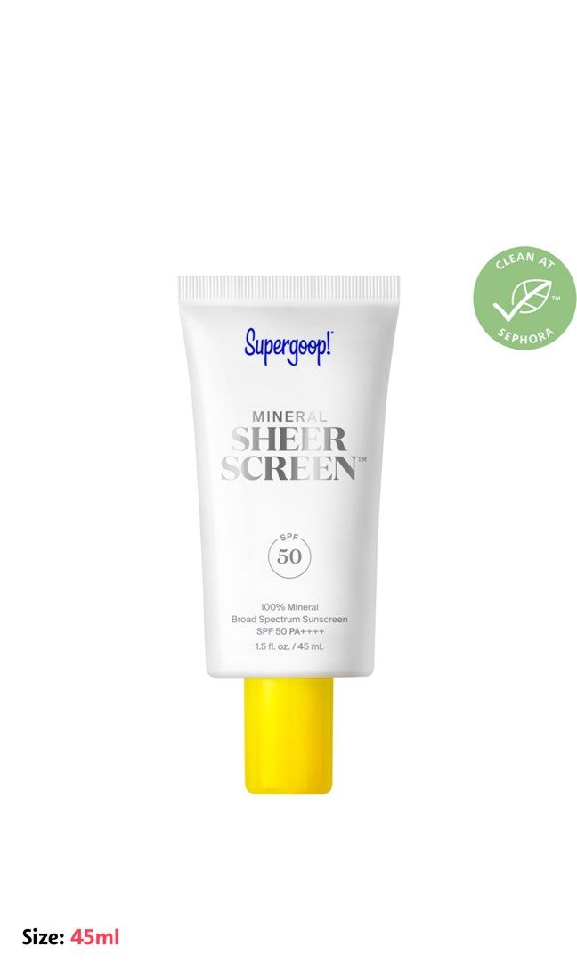 Supergoop Sheer Screen, Beauty & Personal Care, Face, Face Care on ...