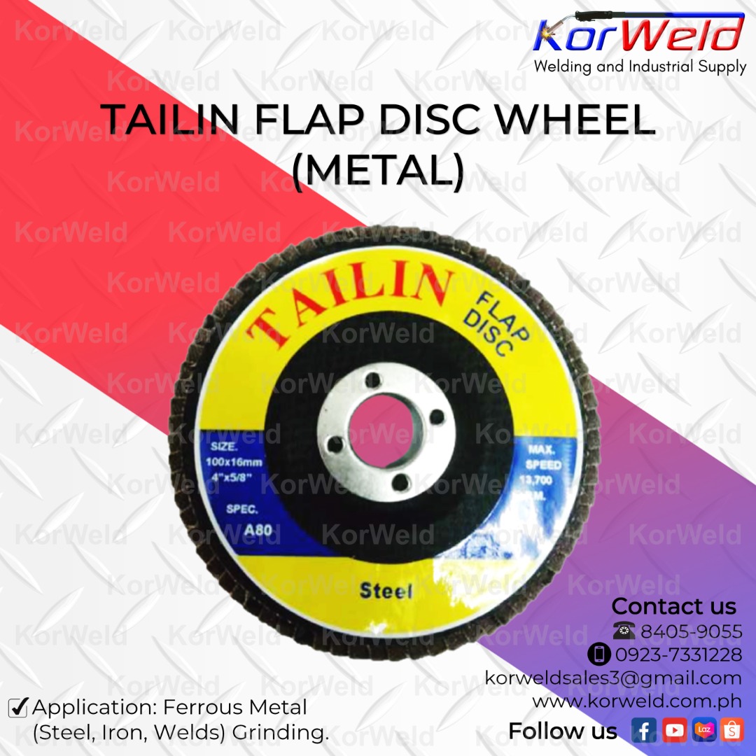 Tailin Flap Disc Wheel - Metal, Commercial & Industrial, Industrial ...