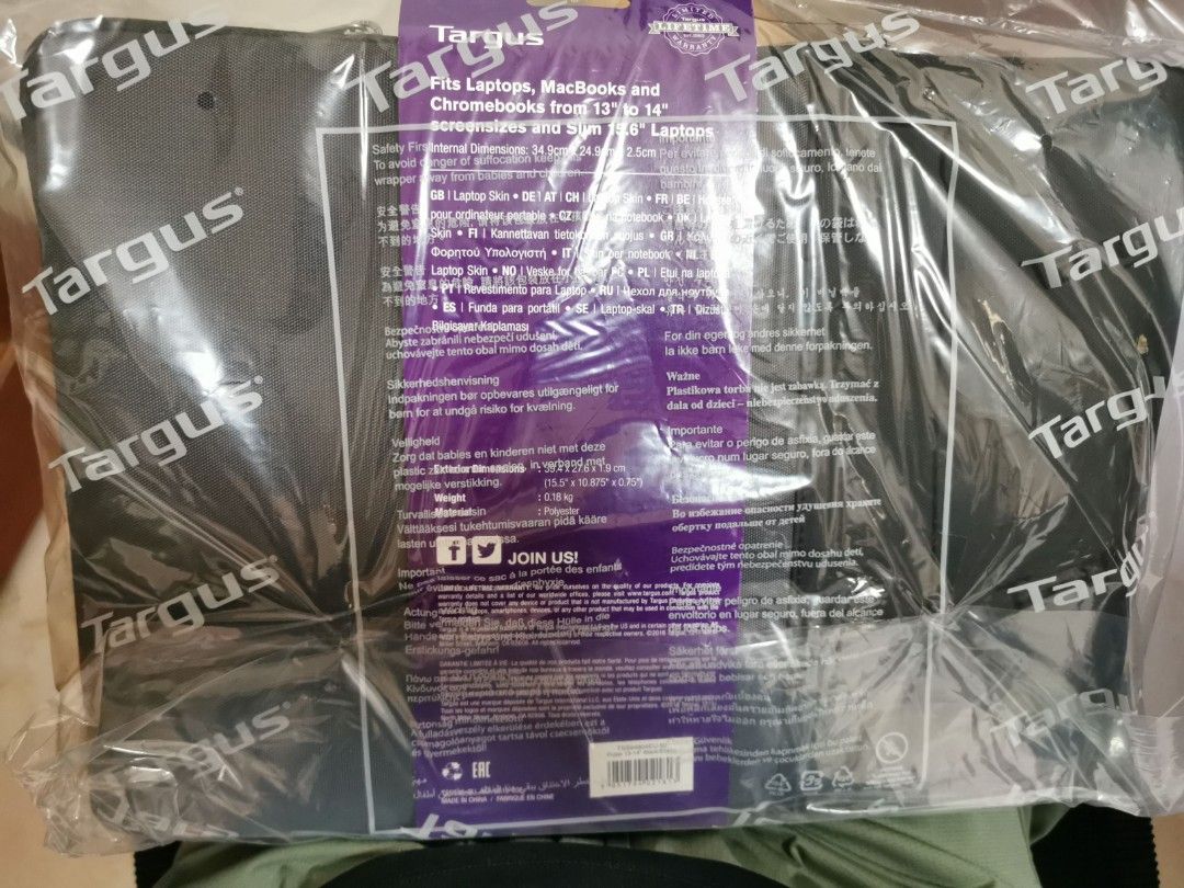 Targus Pulse Laptop Sleeve 13-14" & 15.6" Ultrabooks, Computers & Tech ...
