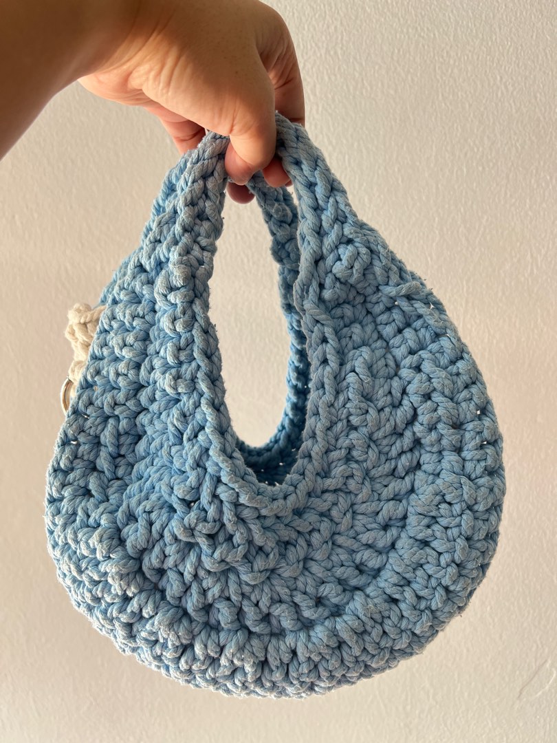 yumeiji tas bag jinjing anyaman rajut macrame handmade kecil mungil ...