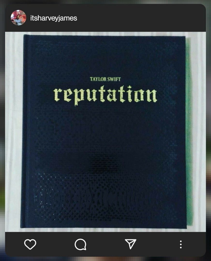 Taylor Swift reputation stadium tour VIP Box, Hobbies & Toys, Music ...
