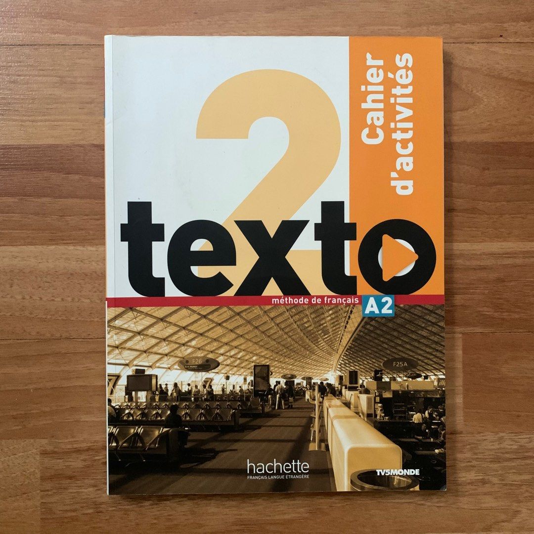 TEXTO French Textbook + Exercise A2, Hobbies & Toys, Books & Magazines ...
