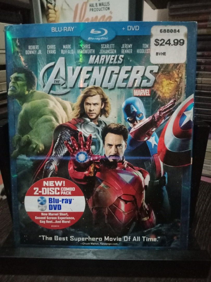 The Avengers Bluray-DVD combo pack, Hobbies & Toys, Music & Media, CDs ...