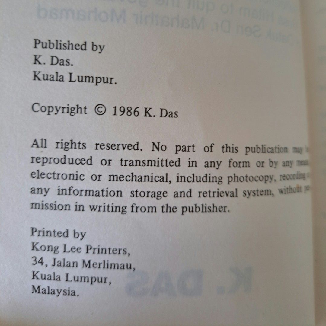 The Musa Dilemma: Reflections on the decision of Datuk Musa Hitam to ...