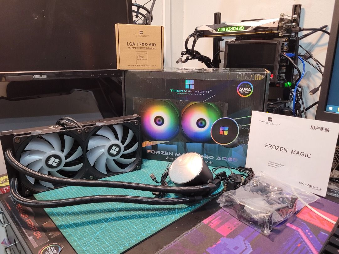 Thermalright Frozen Magic EX240 AIO ARGB Liquid CPU Cooler with LGA ...