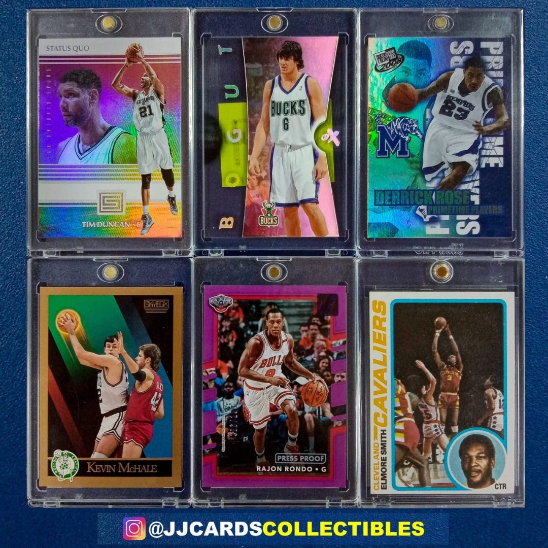 Tim Duncan, Andrew Bogut, Derrick Rose, Kevin McHale, Rajon Rondo ...